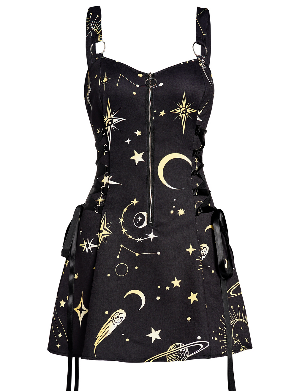 Celestial Whimsigoth Summer / Beach Mini Dress | Gothic, Emo Style Aes ...